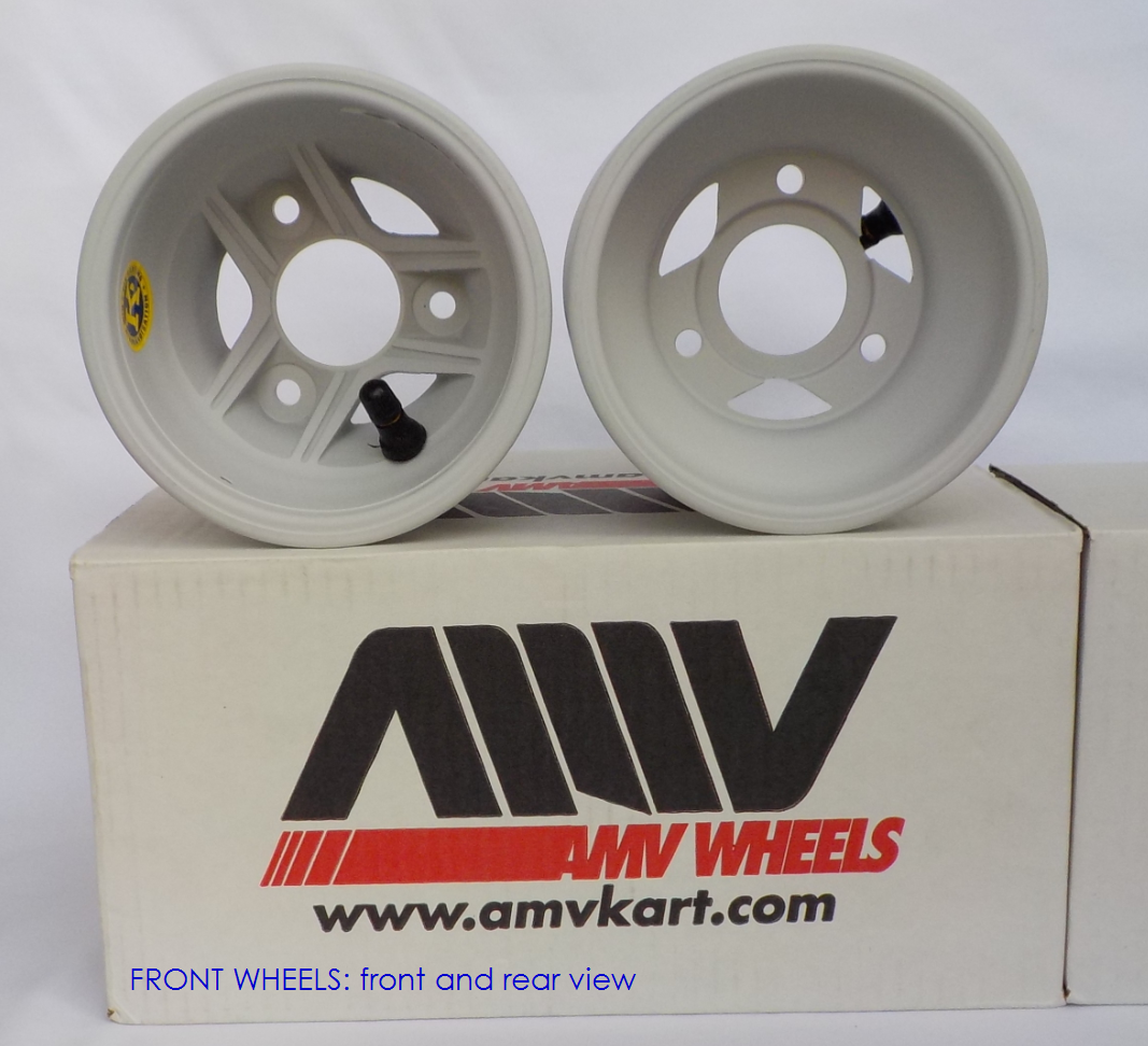 AMV Tiger Wheels - OXiTECH CRG stud pattern – Karting Addiction Australia